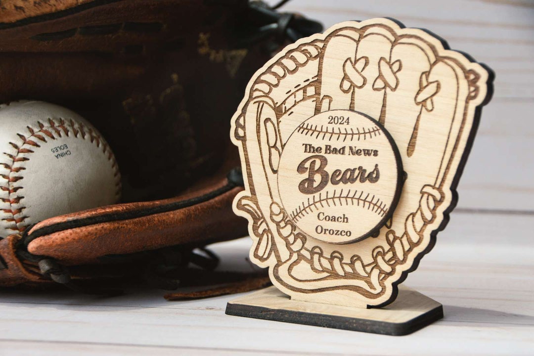 SVG File Baseball Glove Coach Stand - Etsy