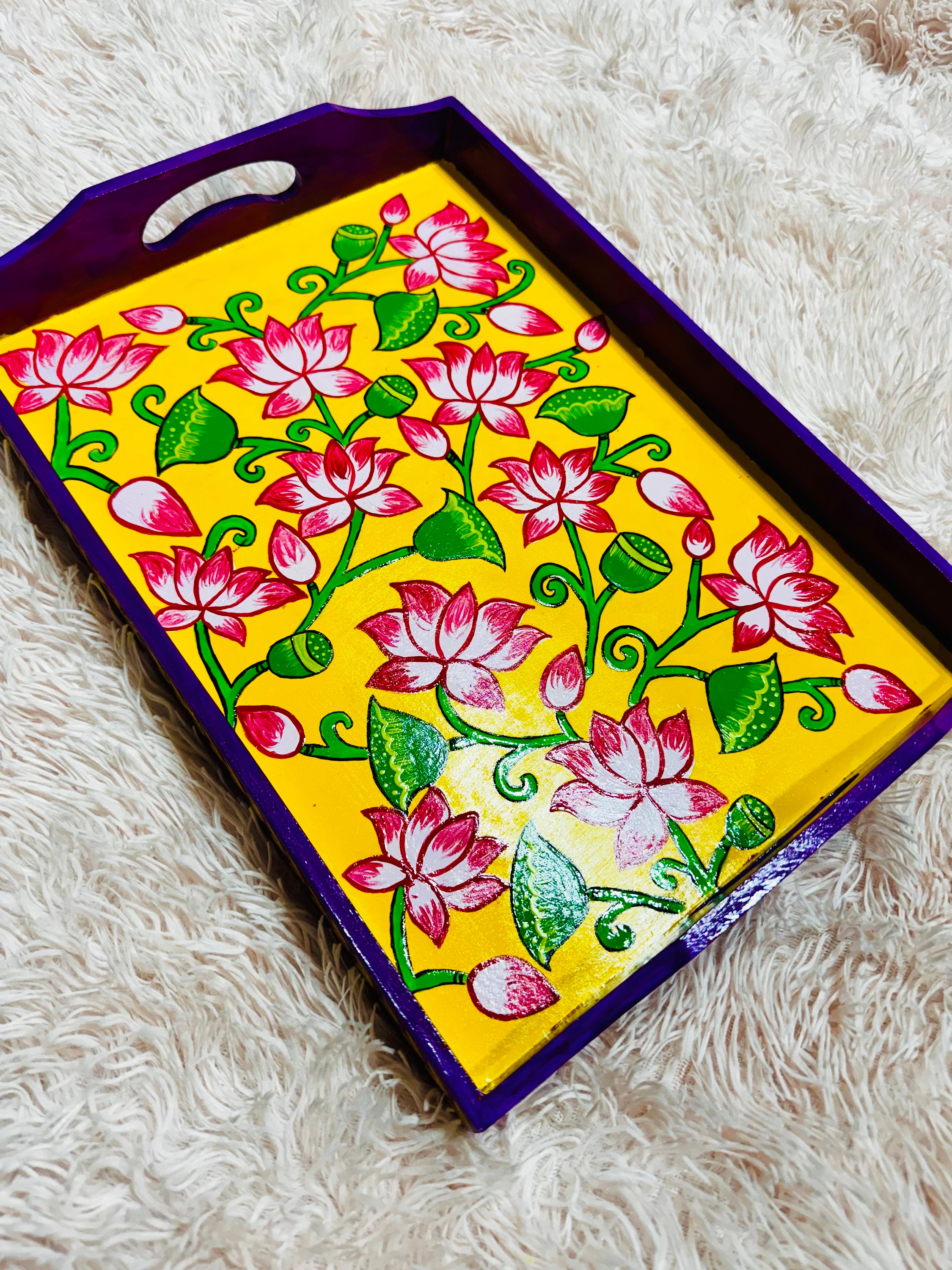 Pichwai Tray,lotus Tray,thambulam Tray,nomu Tray,return Gifts ...