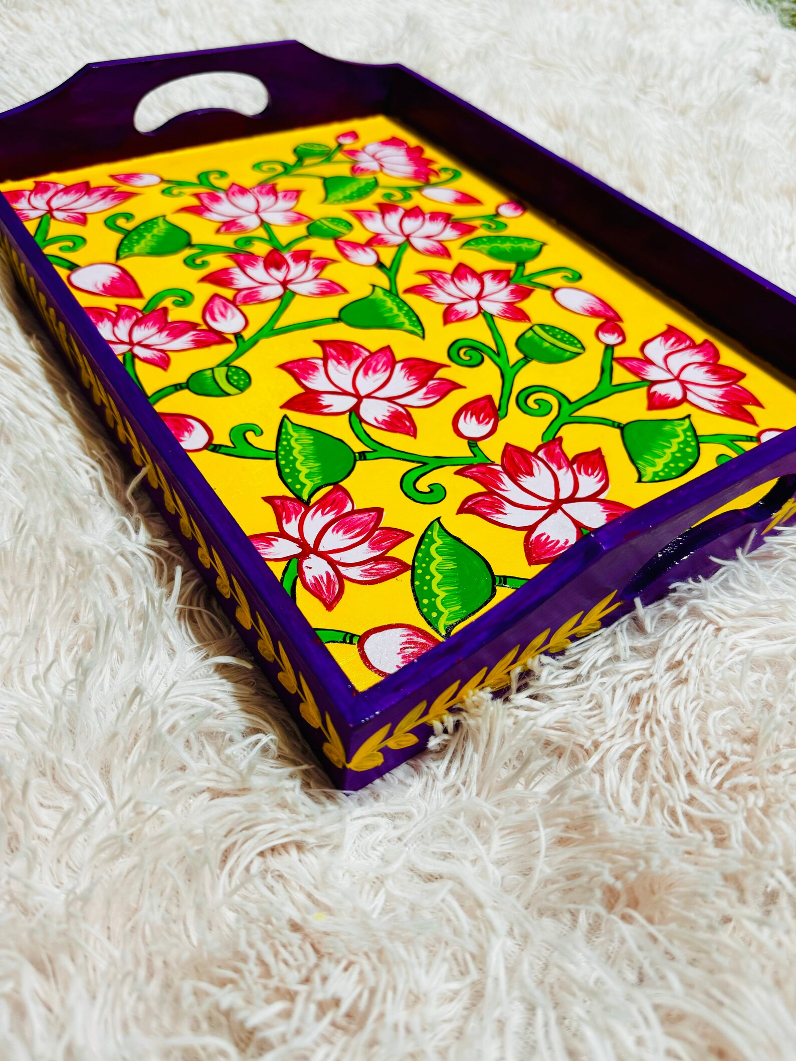 Pichwai Tray,lotus Tray,thambulam Tray,nomu Tray,return Gifts ...