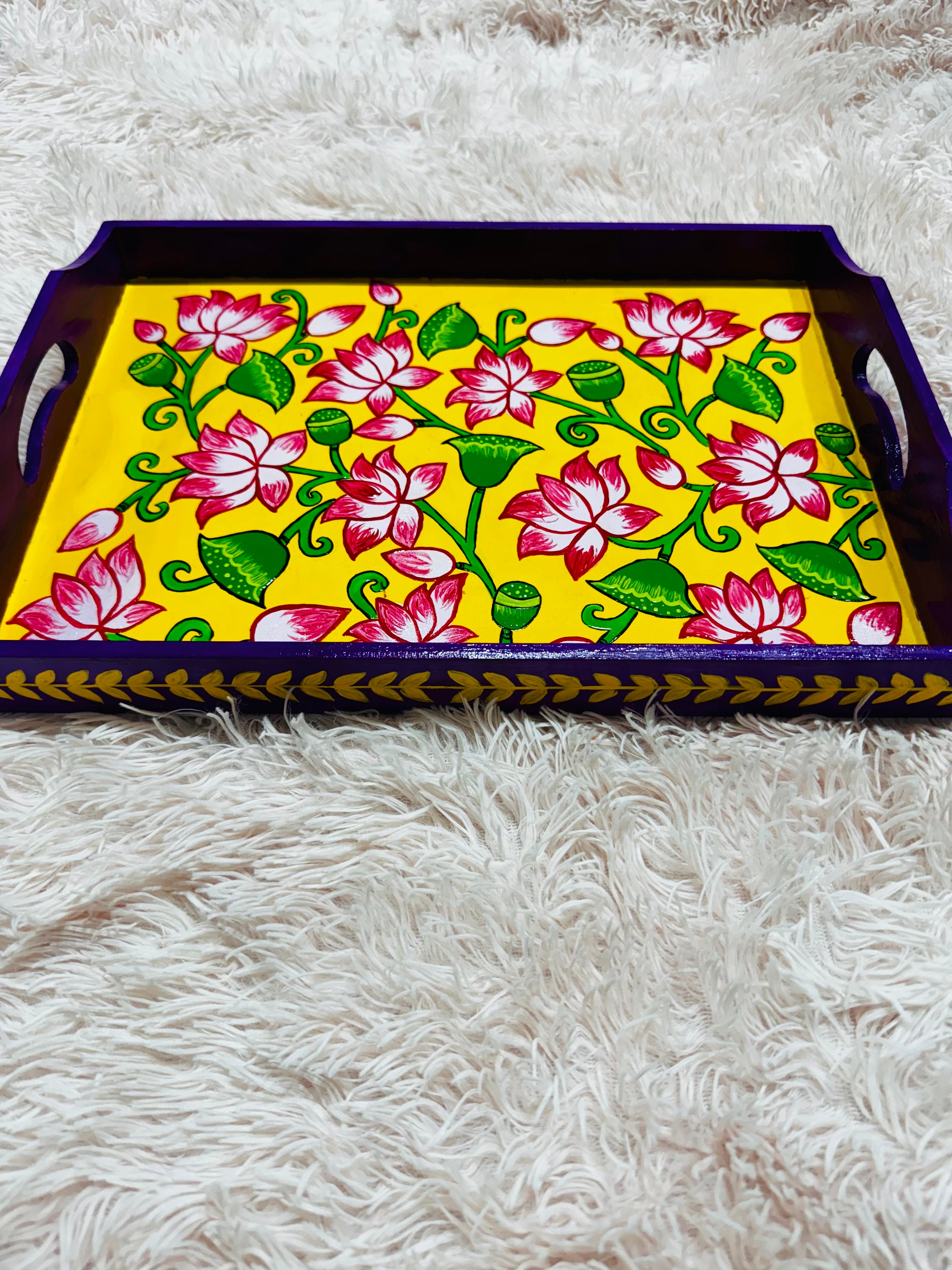 Pichwai Tray,lotus Tray,thambulam Tray,nomu Tray,return Gifts ...