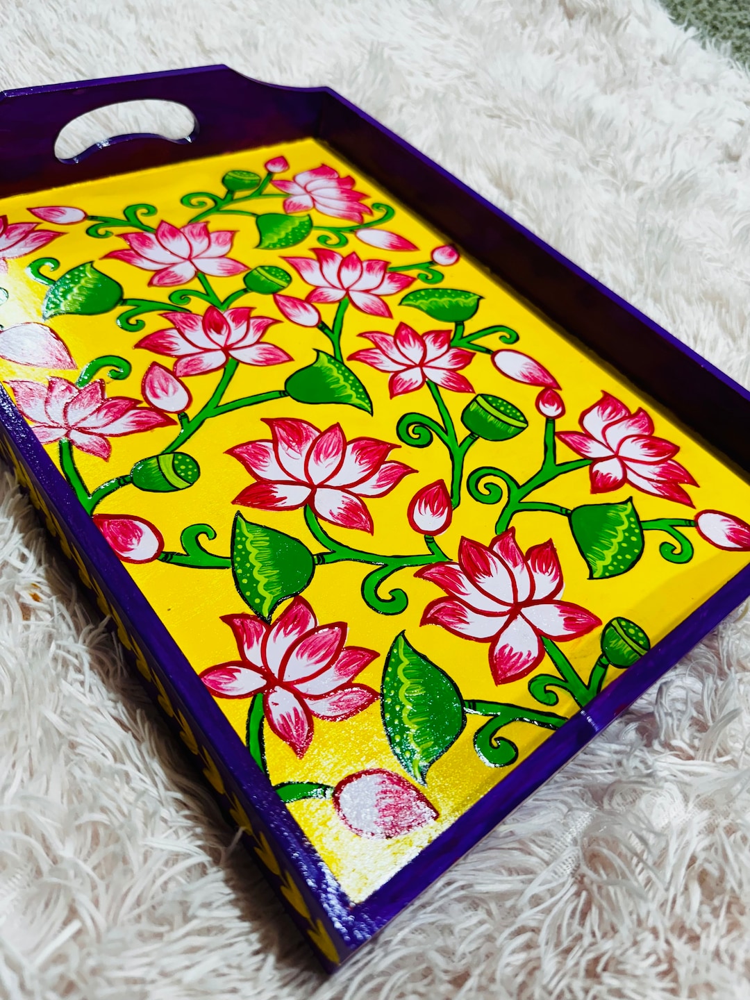 Pichwai Tray,lotus Tray,thambulam Tray,nomu Tray,return Gifts ...