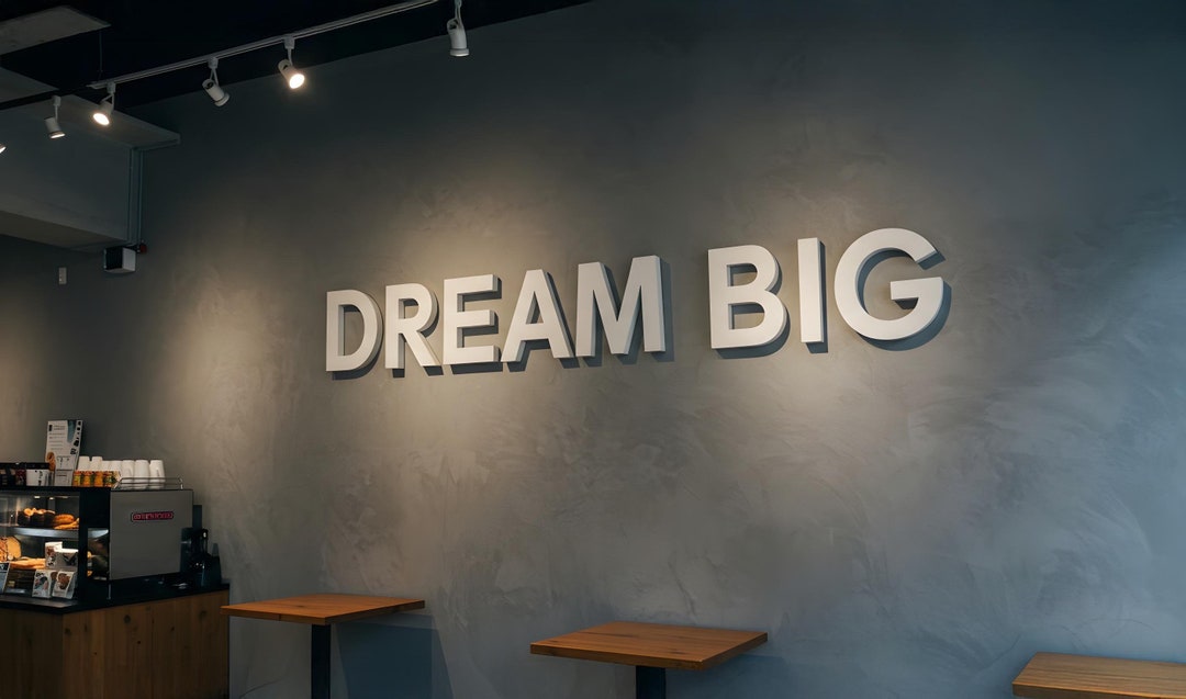 Large Wooden Letters for Wall Sign Lettering for Custom Nursery Name ...