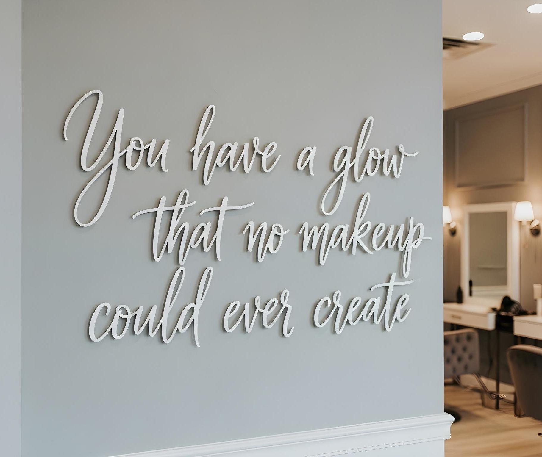 Custom Acrylic Name Sign: Laser Cut Plexiglass Decor - Etsy