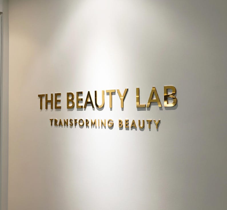 Custom Acrylic Name Sign: Laser Cut Plexiglass Decor - Etsy