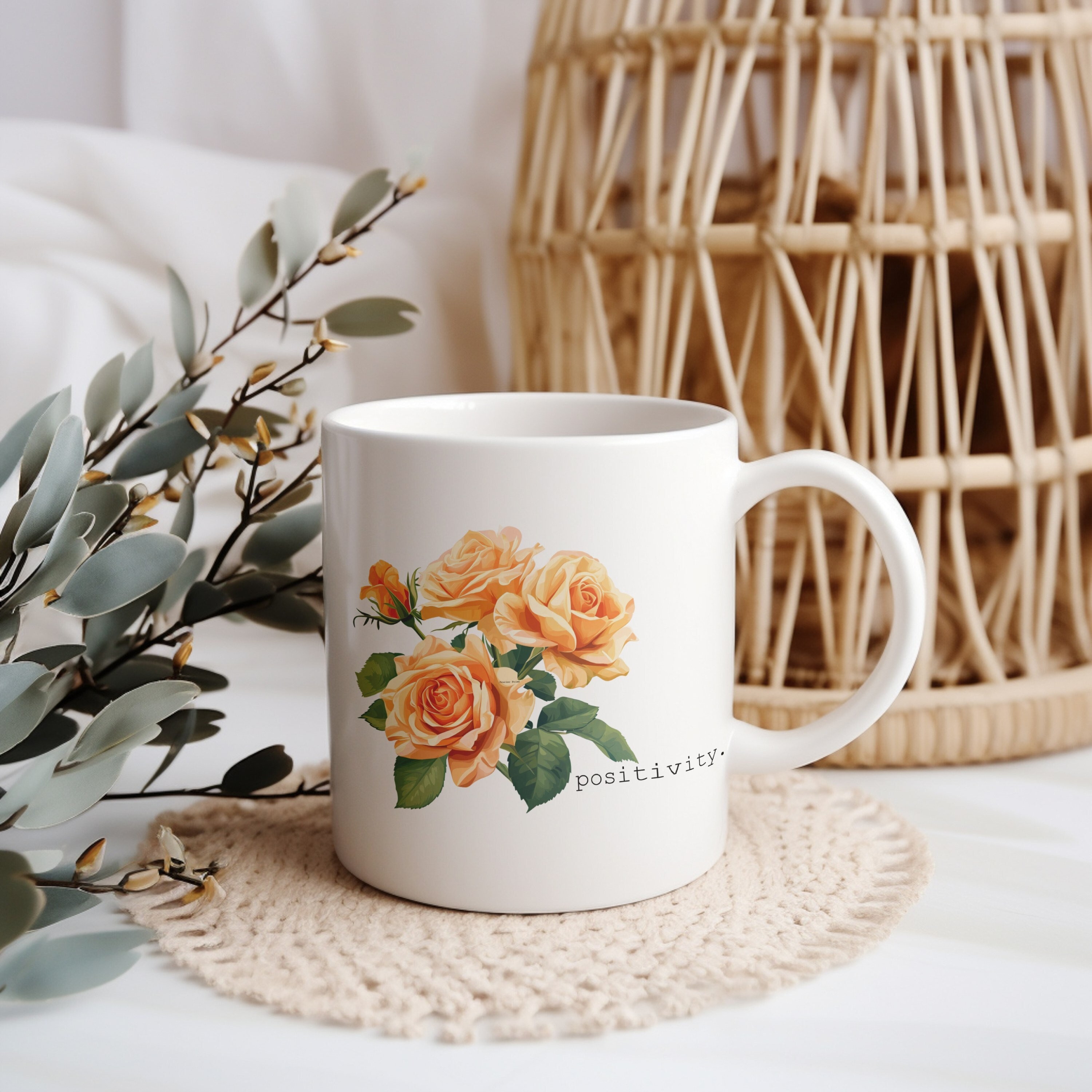 June Birth Month Flower, Birth Month Flower Mug, June Birth Flower ...