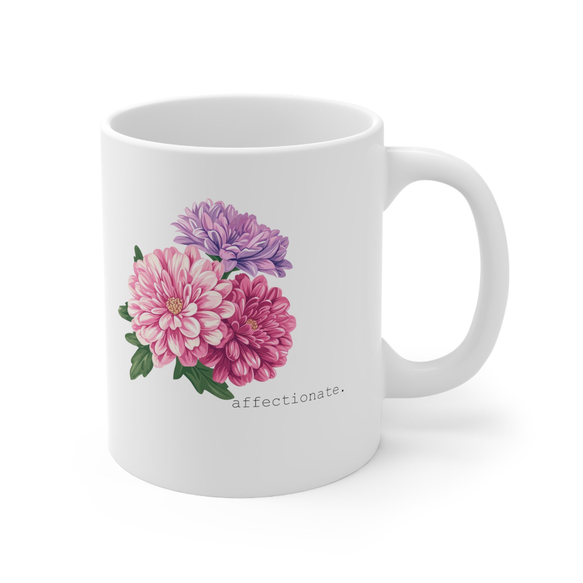 November Birth Month Flower, Birth Month Flower Mug, November Birth ...