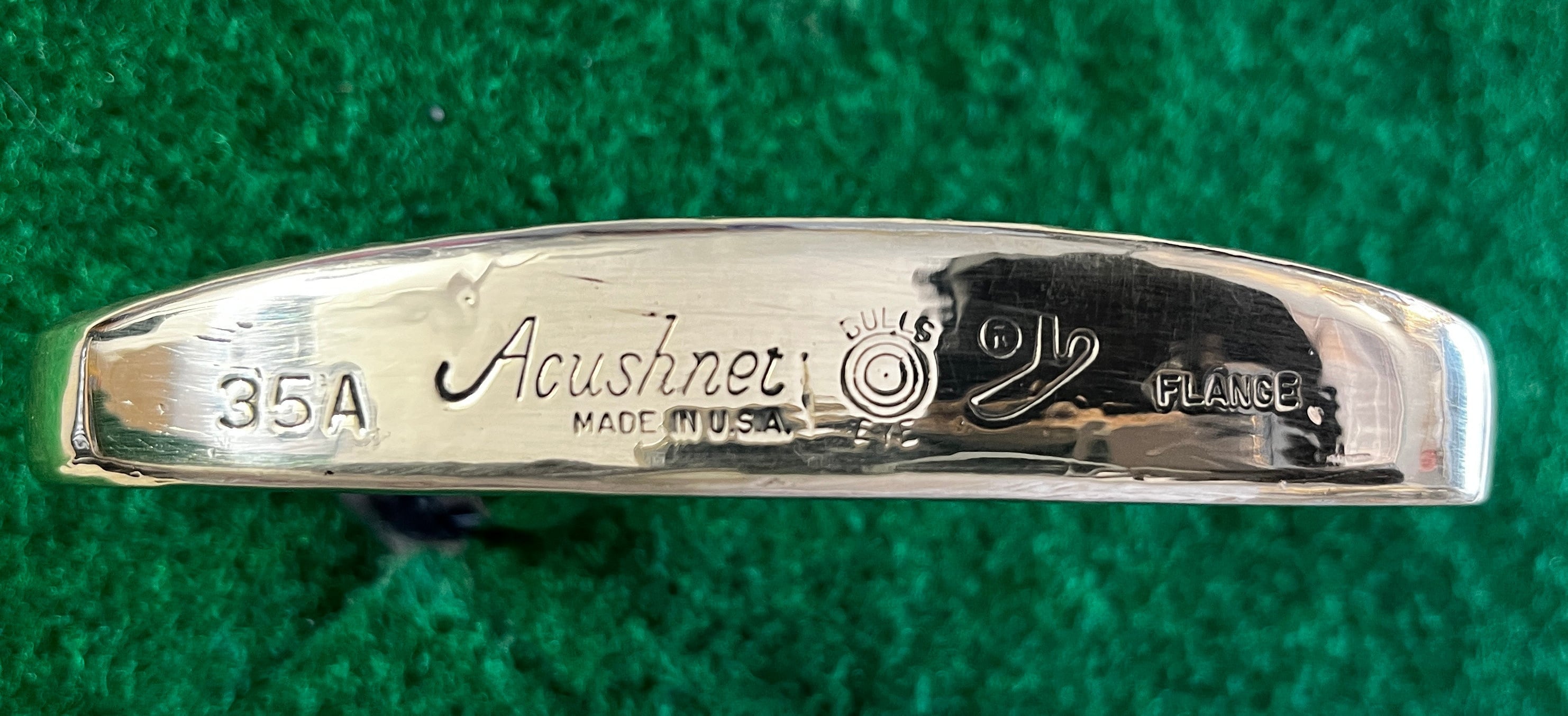 Vintage, Refinished, Refurbished, Acushnet bulls Eye Putter John Reuter ...