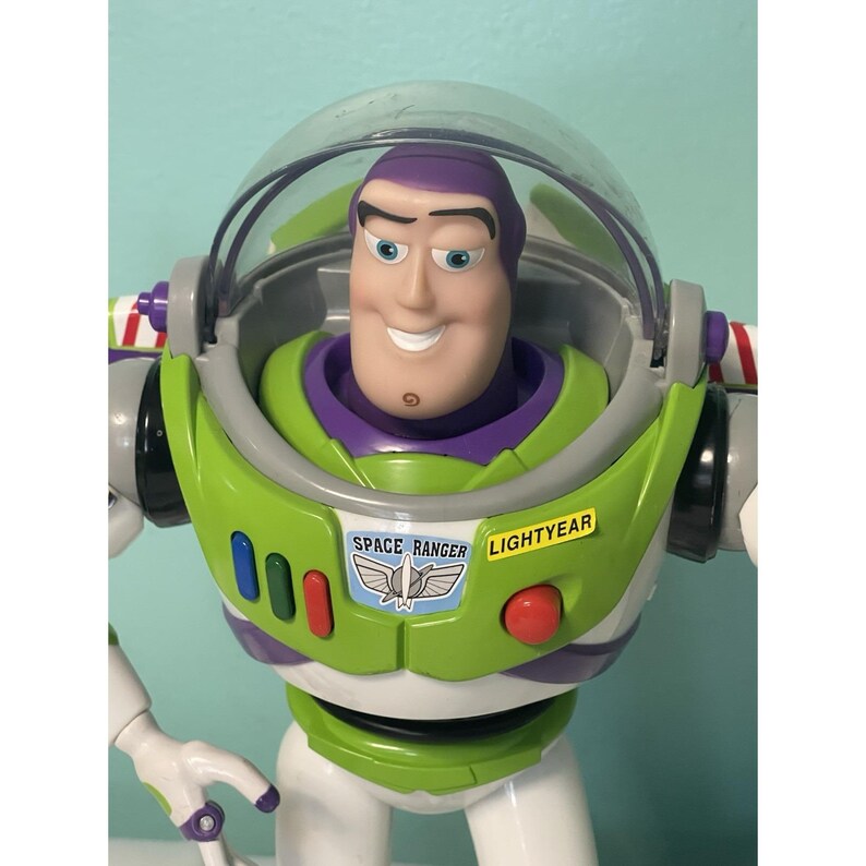 Disney Store Toy Story 12" Buzz Lightyear Talking Action Figure Bonnie ...