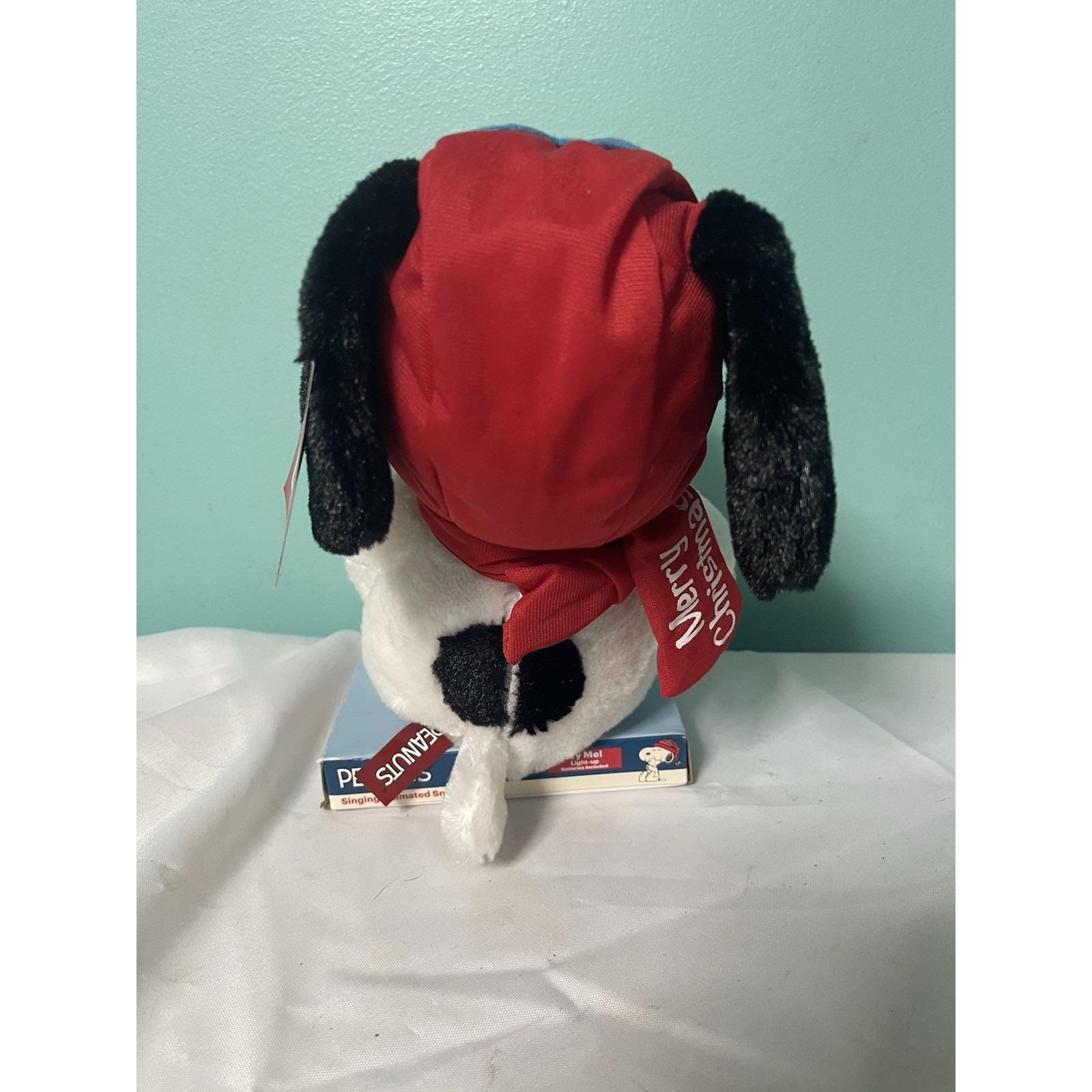 Peanuts Animated Musical Aviator Snoopy Lights up Propeller & Plays ...