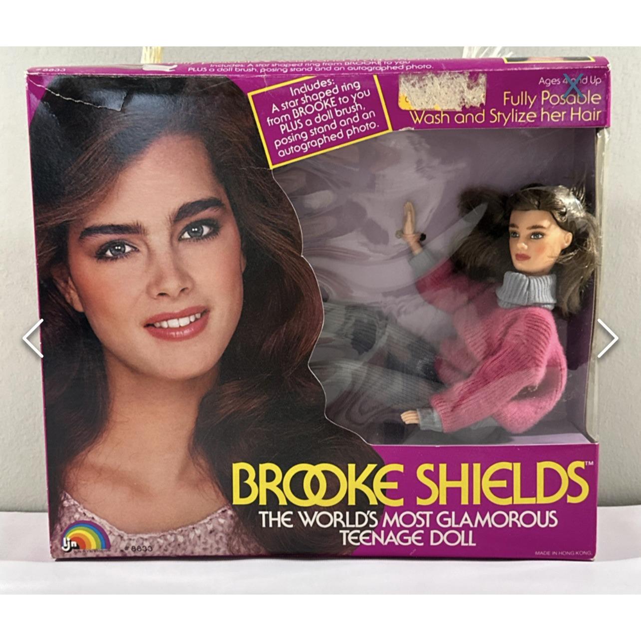 Brooke Shields Teenage Doll Wash and Style Hair MIB 1982 LJN Vintage ...