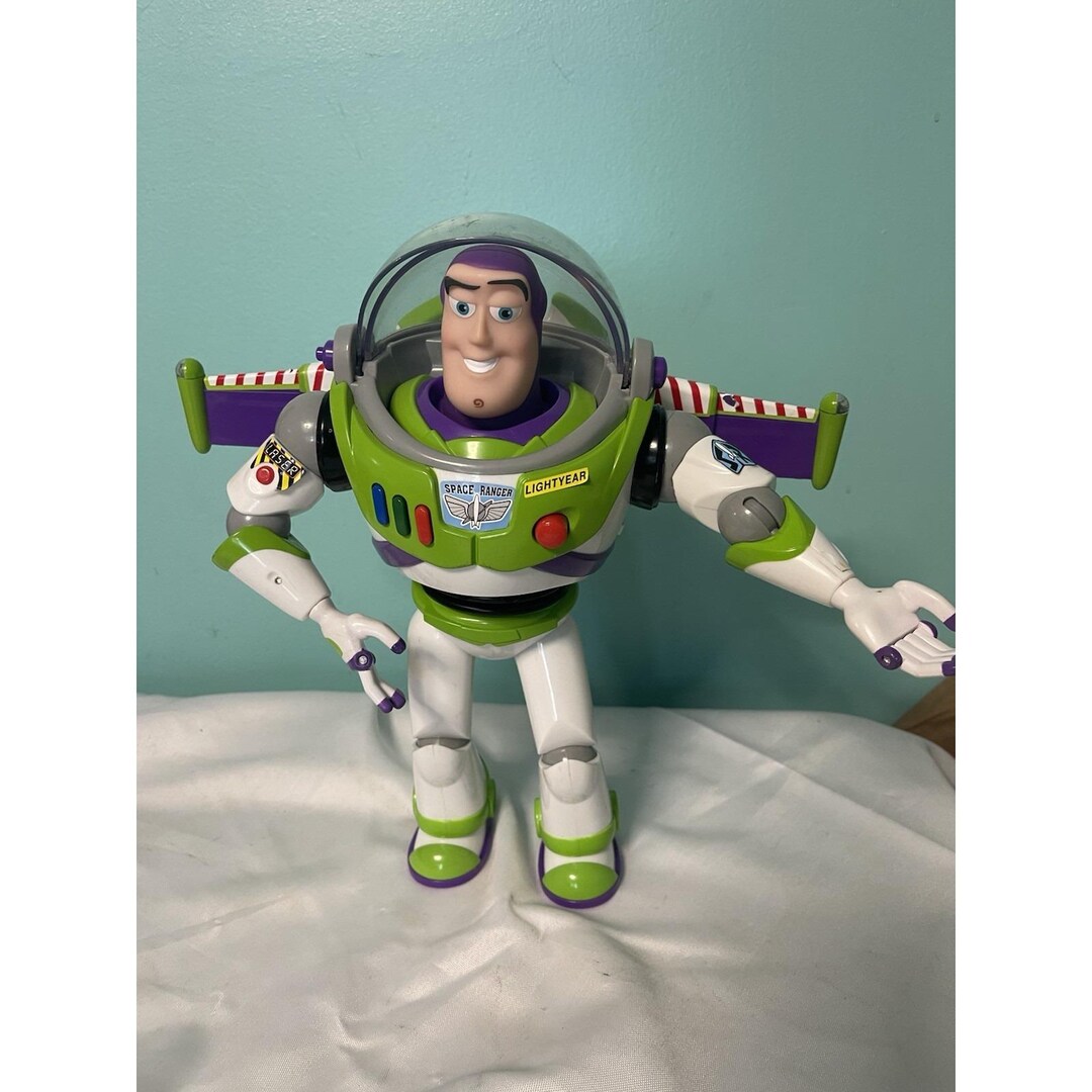 Disney Store Toy Story 12" Buzz Lightyear Talking Action Figure Bonnie ...