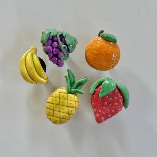 Polymer Clay Knobs - Etsy