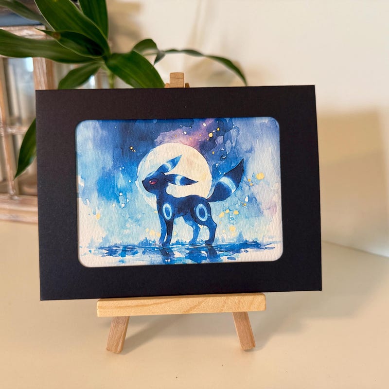Eevee Umbreon Fanart - Etsy