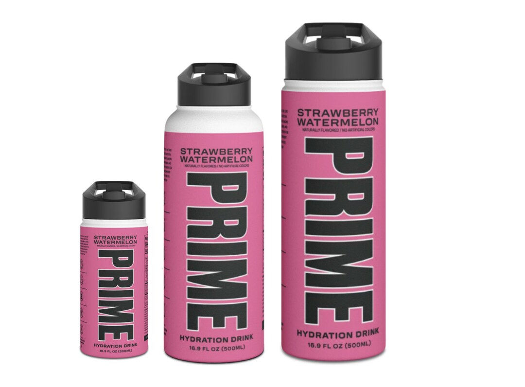 Prime Energy Drink Water Bottle, Prime Hydration Water Bottle, Prime ...