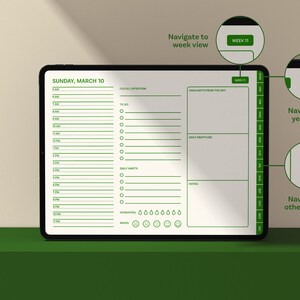 2024 Digital Planner Goodnotes, Notability, iPad Monthly, Weekly, Daily ...