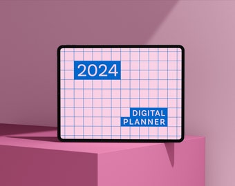 2024 Digital Planner Goodnotes, Notability, iPad Monthly, Weekly, Daily ...