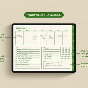 2024 Digital Planner Goodnotes, Notability, iPad Monthly, Weekly, Daily ...