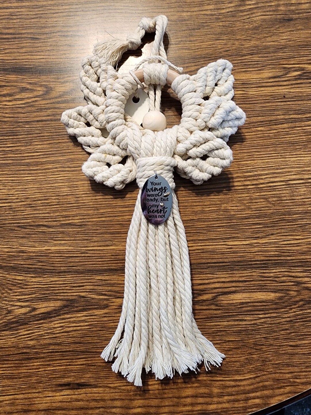 Beautiful Macrame Angel, Memorial, Guardian Angel, Decor - Etsy