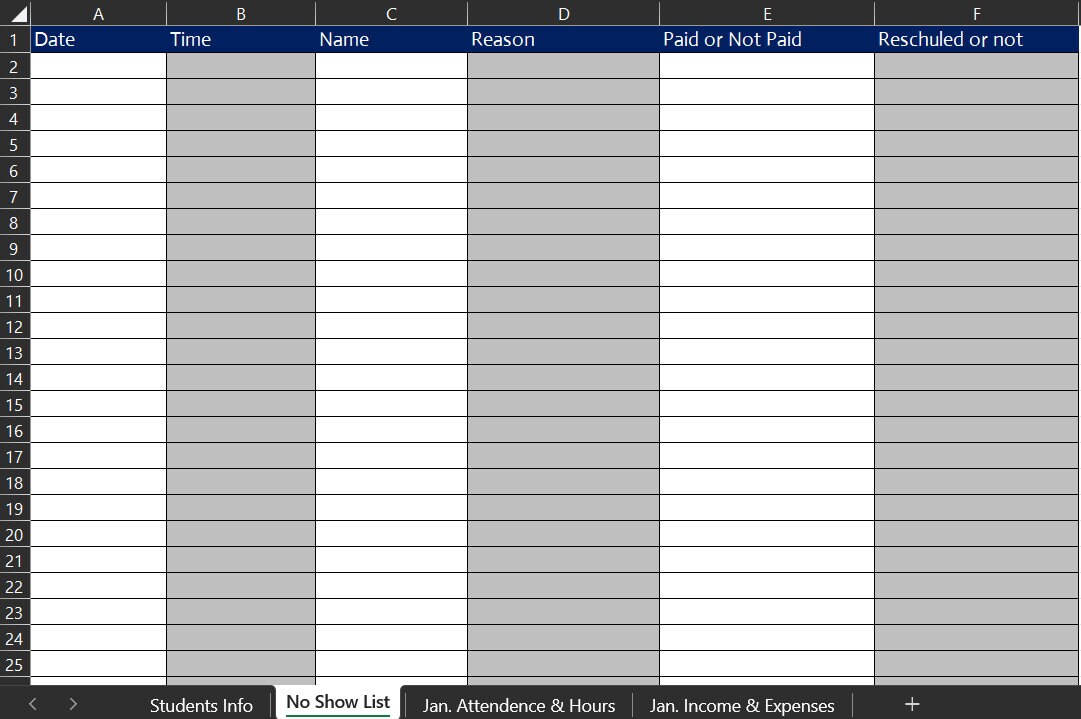 Printable Music Teacher Planner - Includes Theory Test, Scales, Forms ...