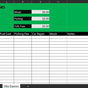 Mileage Tracker - Excel Template and Printable Forms - Calculate ...