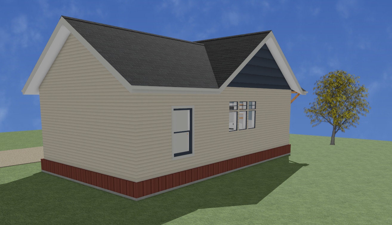 700SF, 2 Bed, 1 Bath, Open Floor Plan. - Etsy