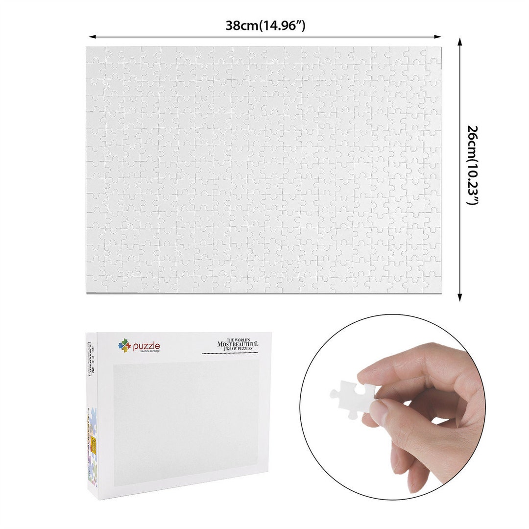 300 Piece All White Impossible Jigsaw Puzzle, Adult 300 Piece Jigsaw ...