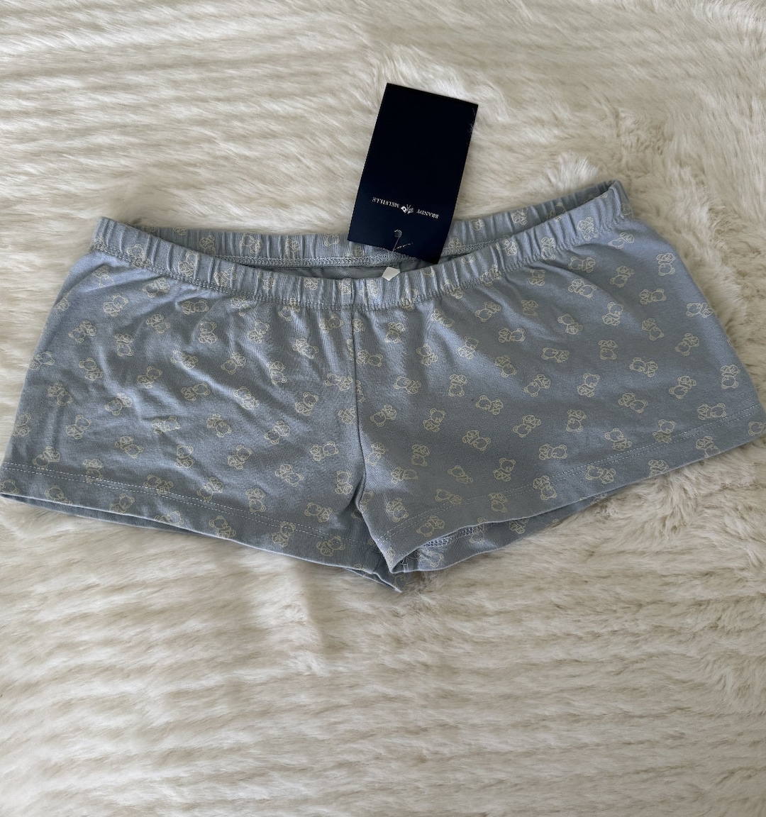 Brandy Melville Blue Teddy Shorts - Etsy