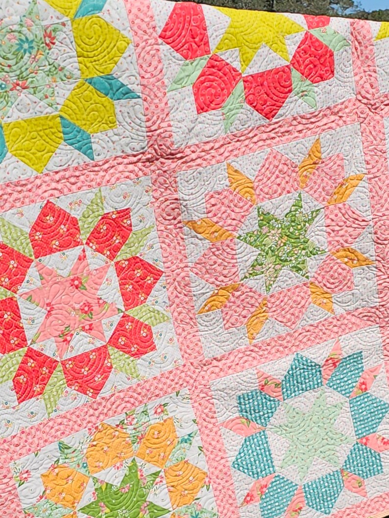 Gorgeous Handmade 75 X 75 Quilt - Etsy