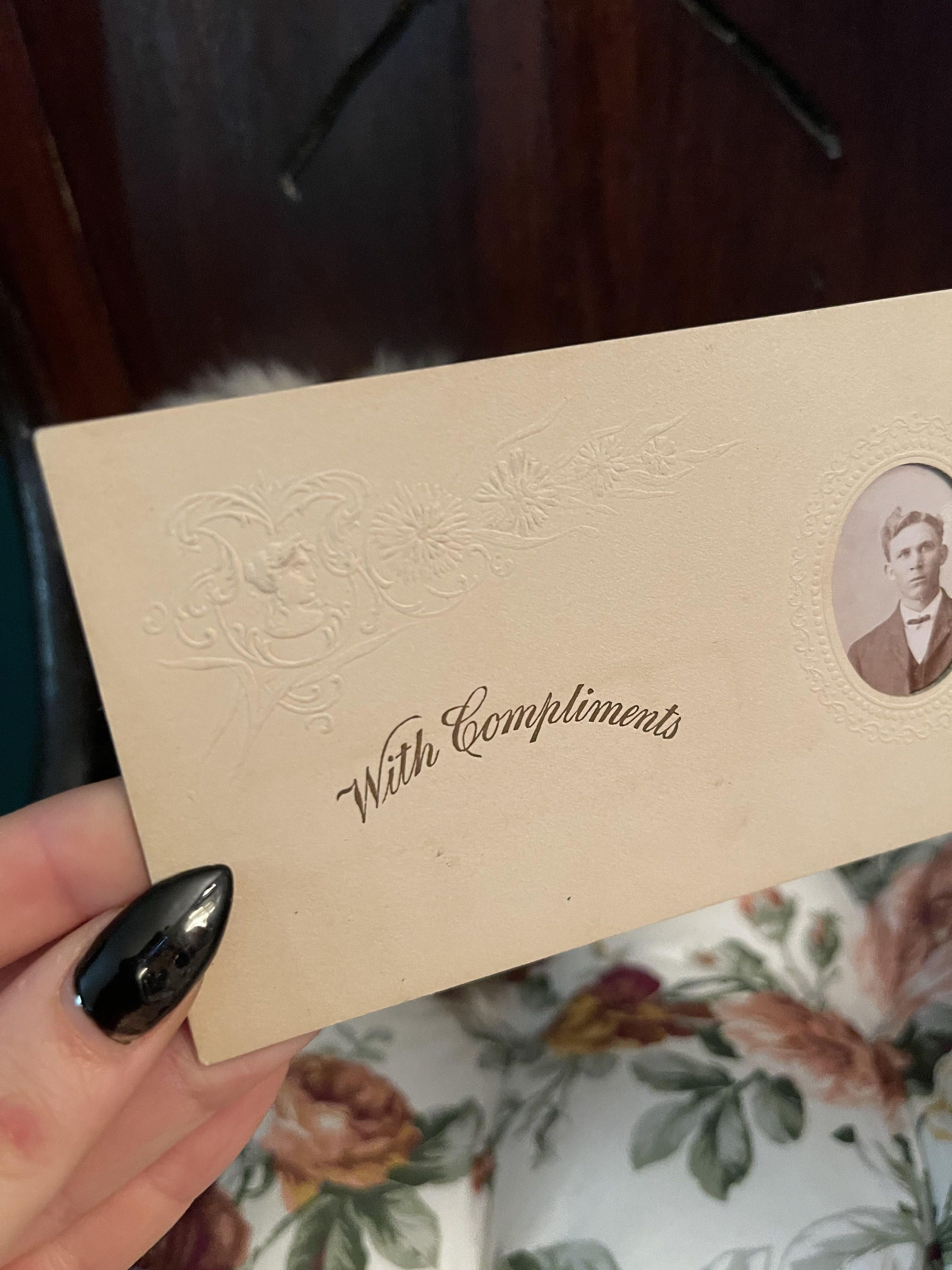 Antique Funeral Sympathy/remembrance Card - Etsy