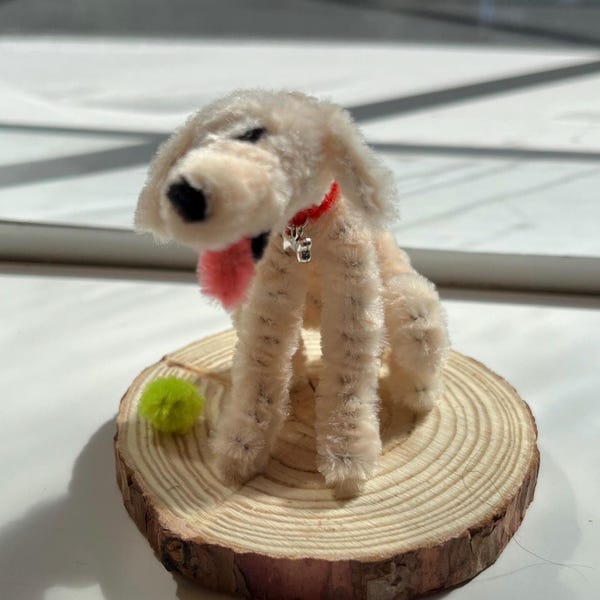 Pipe Cleaner Dog - Etsy