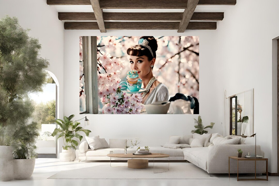 Audrey Hepburn Breakfast at Tiffany's Inspired With Cherry Blossom and ...