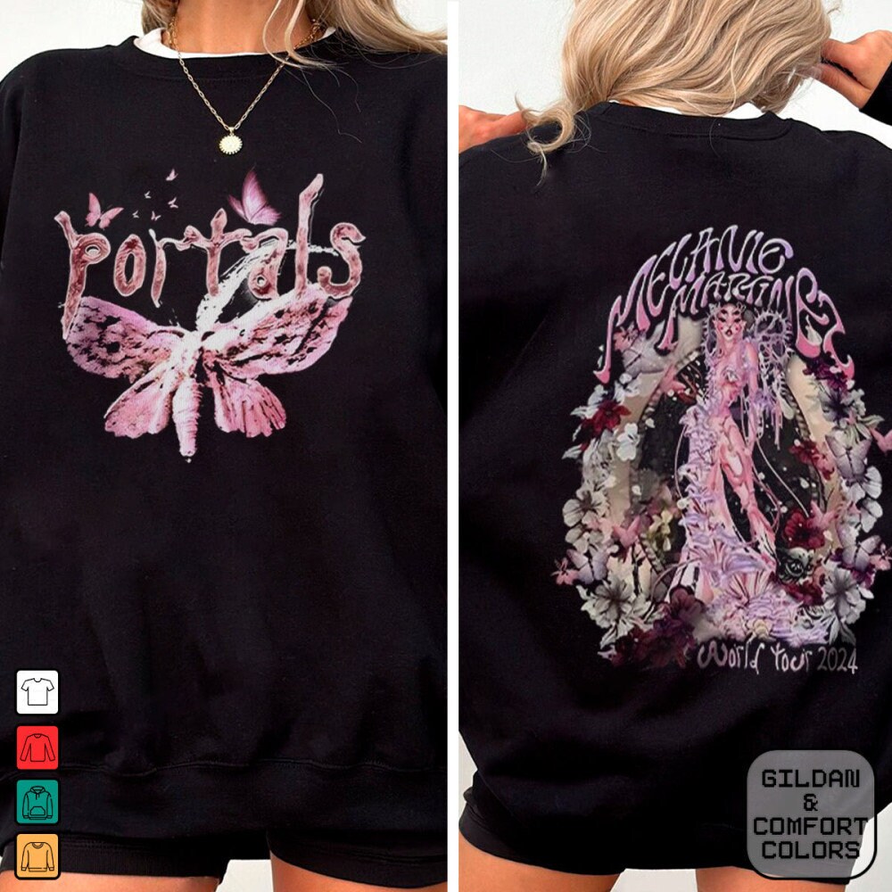 Melanie Martinez Portals Tour 2024 Tshirt, Album Tour Sweatshirt ...