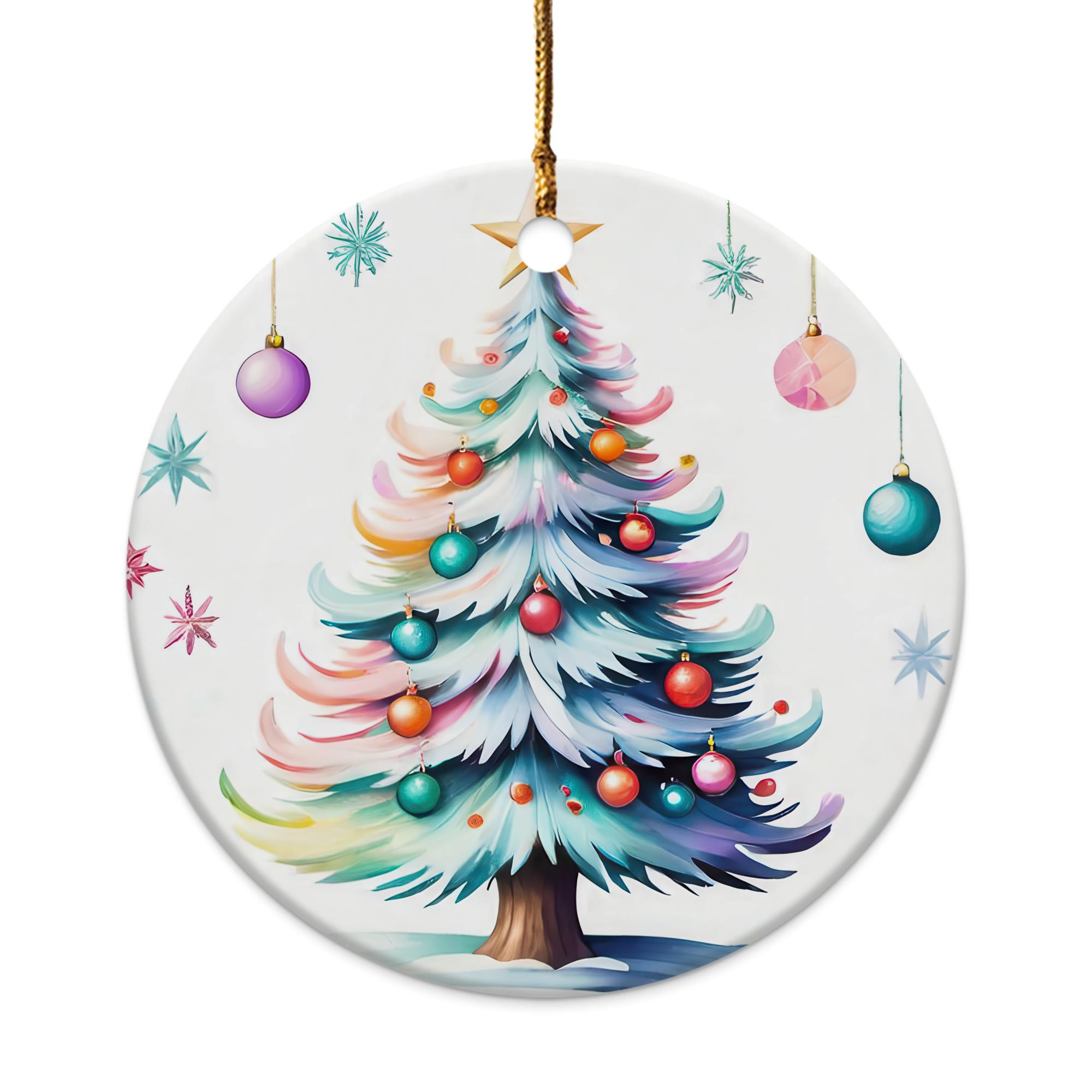 Holiday Hosting Christmas Tree 3D Ornament PNG for Sublimation ...