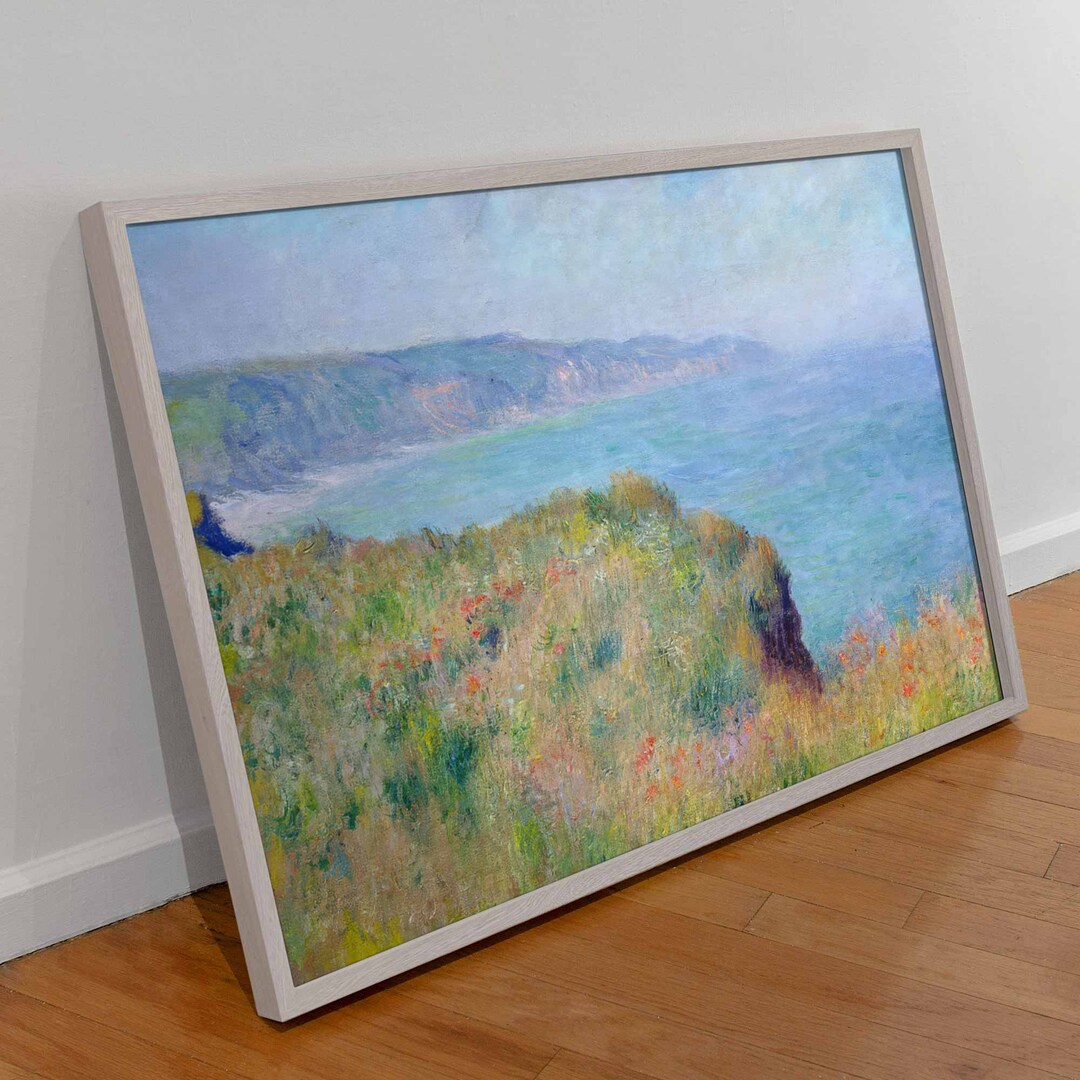 Heritage Claude Monet Seascape Print, Vintage European Impressionism ...