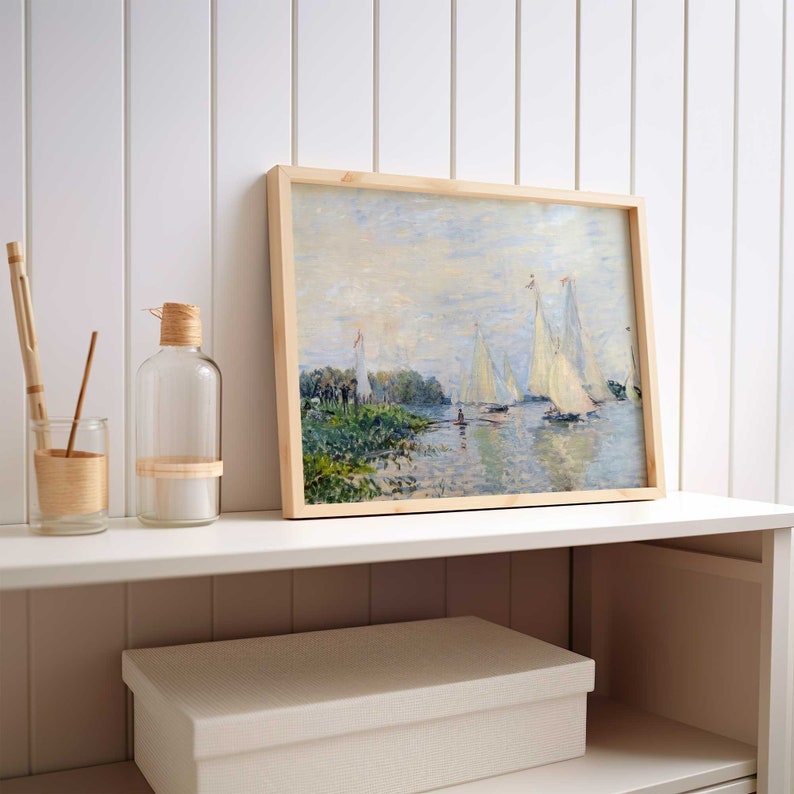 Vintageous Art Claude Monet Arts Bundle of Artful 9 Decor Wallartful ...