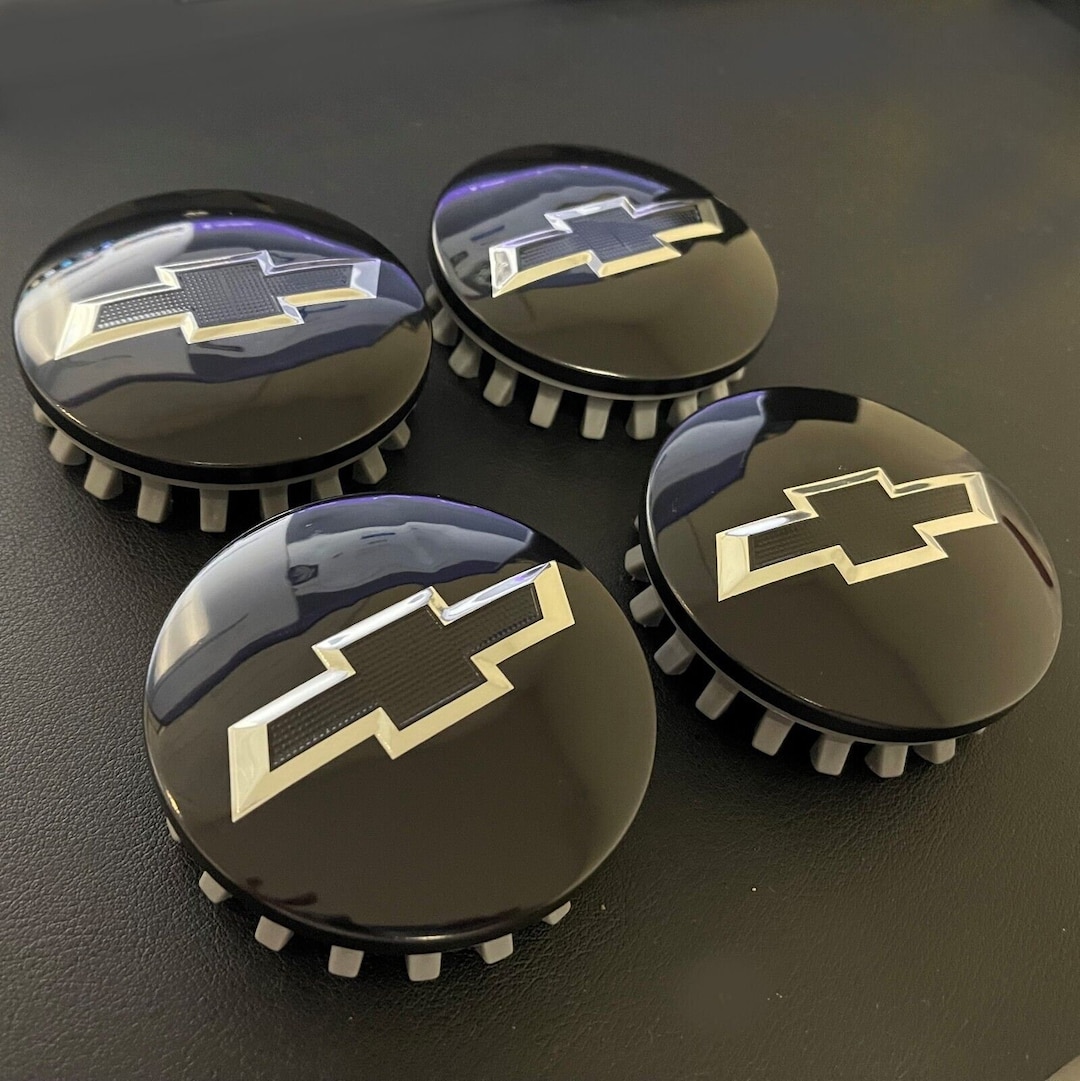 4x 83mm Wheel Center Hub Caps for Chevy Silverado 1500 Tahoe Suburban ...