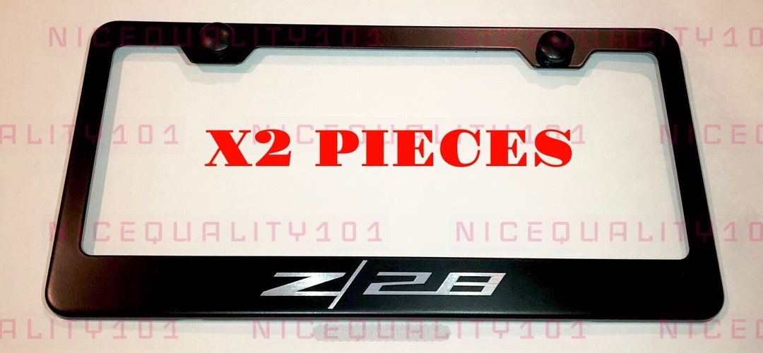 2x Fits for Chevy Chevrolet Camaro Z/28 Stainless Steel Finished ...