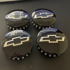 4x 83mm Wheel Center Hub Caps for Chevy Silverado 1500 Tahoe Suburban ...