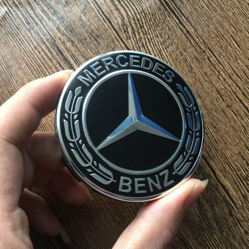 4x 75mm Black Wheel Rims Center Hub Caps Cover Logo Badge Emblem for ...