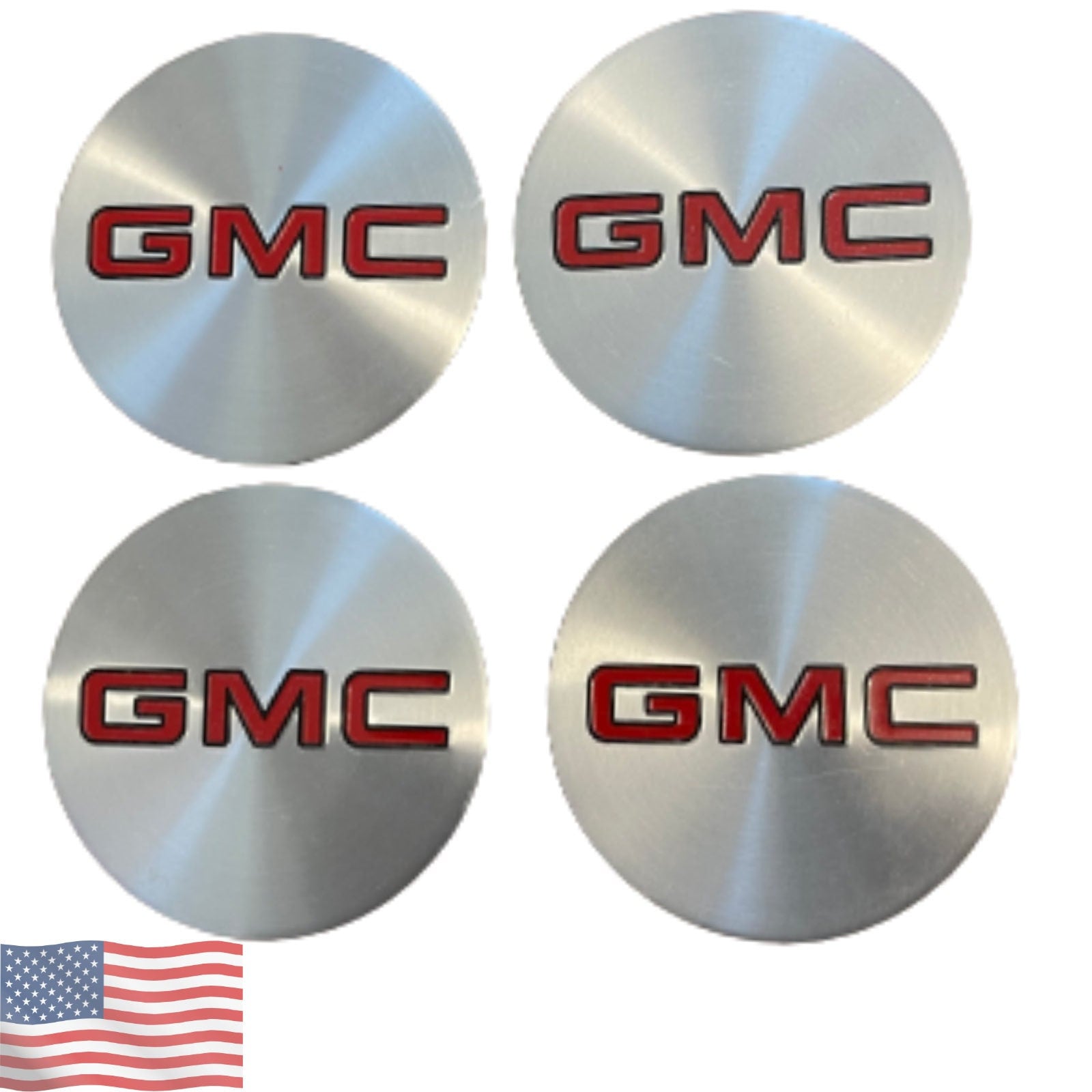 4pcs 65mm Gmc Car Wheel Center Hub Cap Badge Emblem Sticker Silver - Etsy