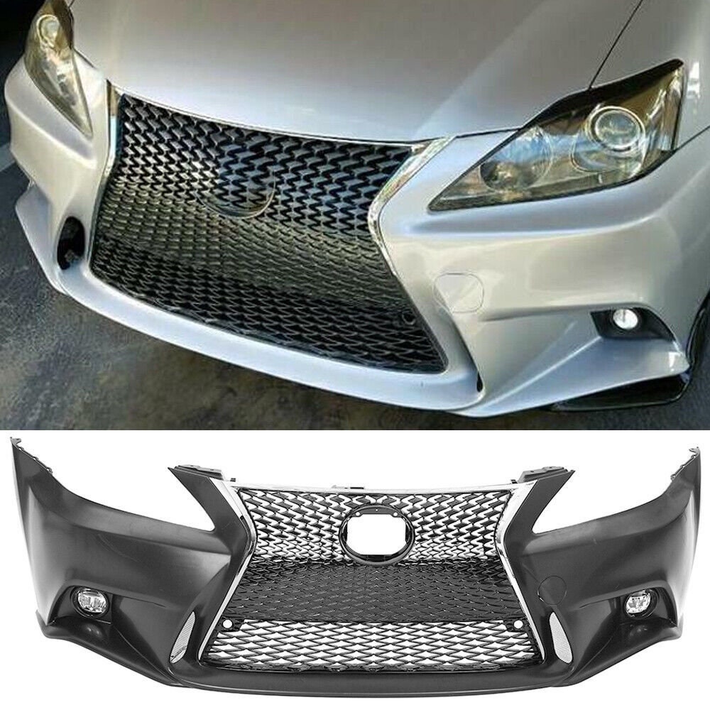 For 2006-2013 Lexus Is250 Is350 Conversion to 14 F-sport Front Bumper ...
