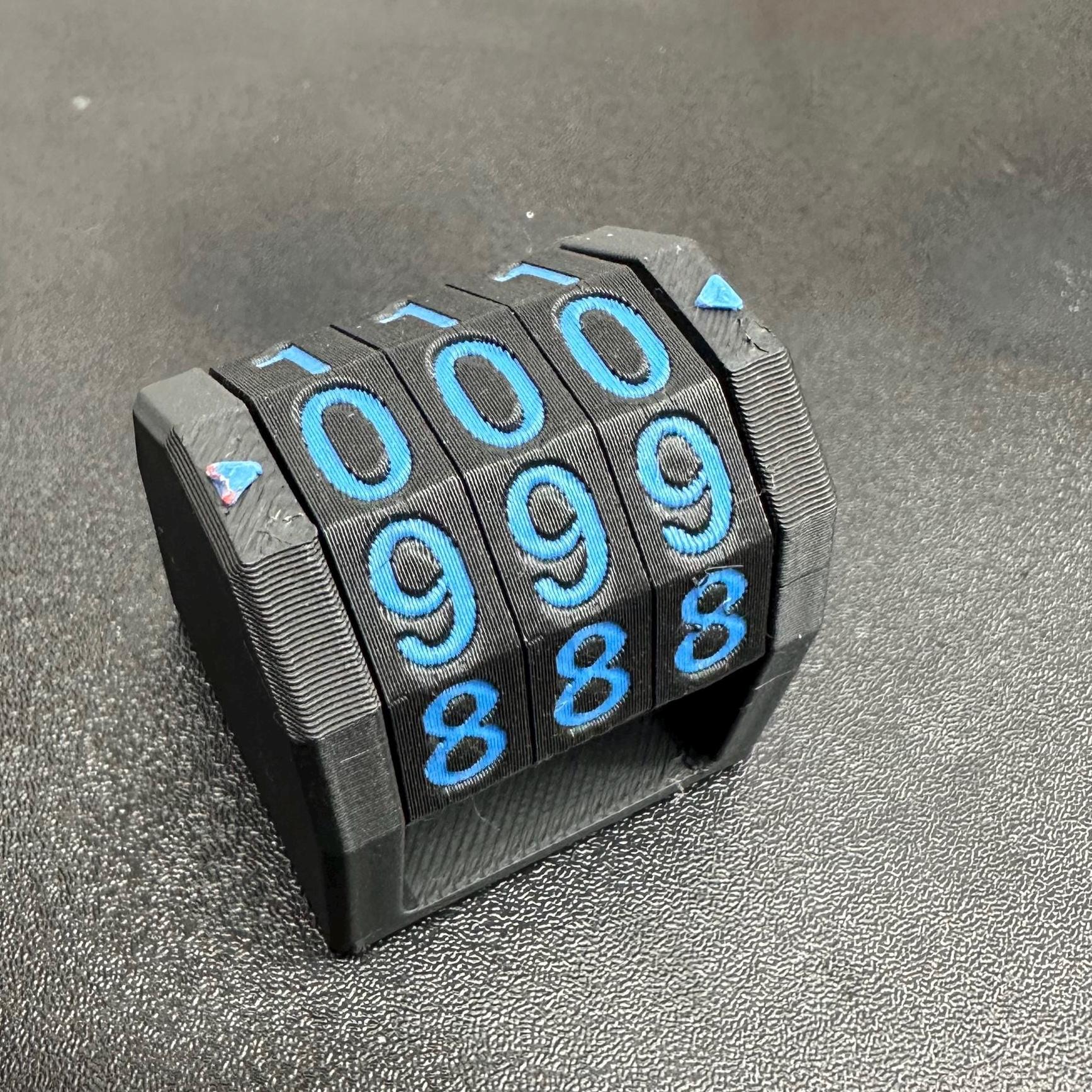 3 Digit Point Counter for Card and Board Games Catan, Here to Slay ...