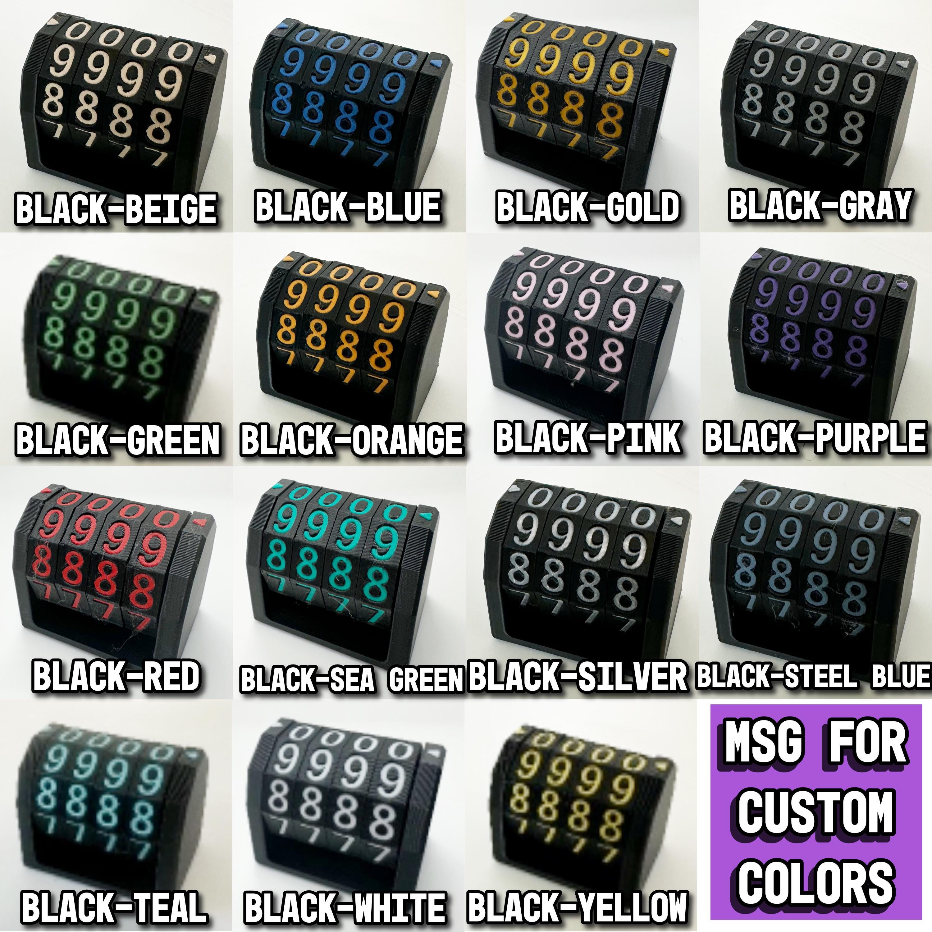 4 Digit Point Counter for Card and Board Games | MTG, D&D, Warhammer ...