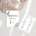 Piercing Aftercare Cards - Printable Customizable Care Instruction ...