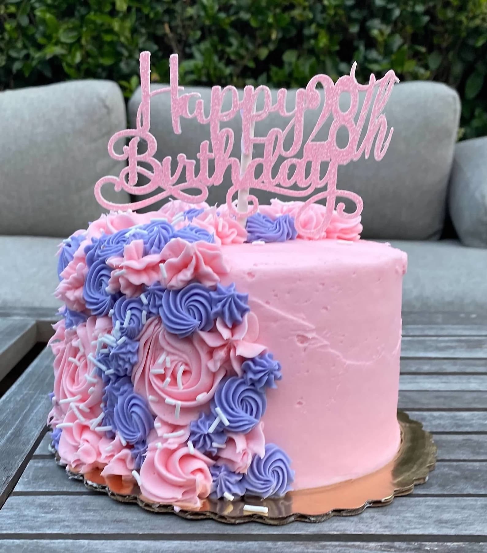 Happy Birthday Cake Topper Custom, Personalized Happy Birthday Cake ...