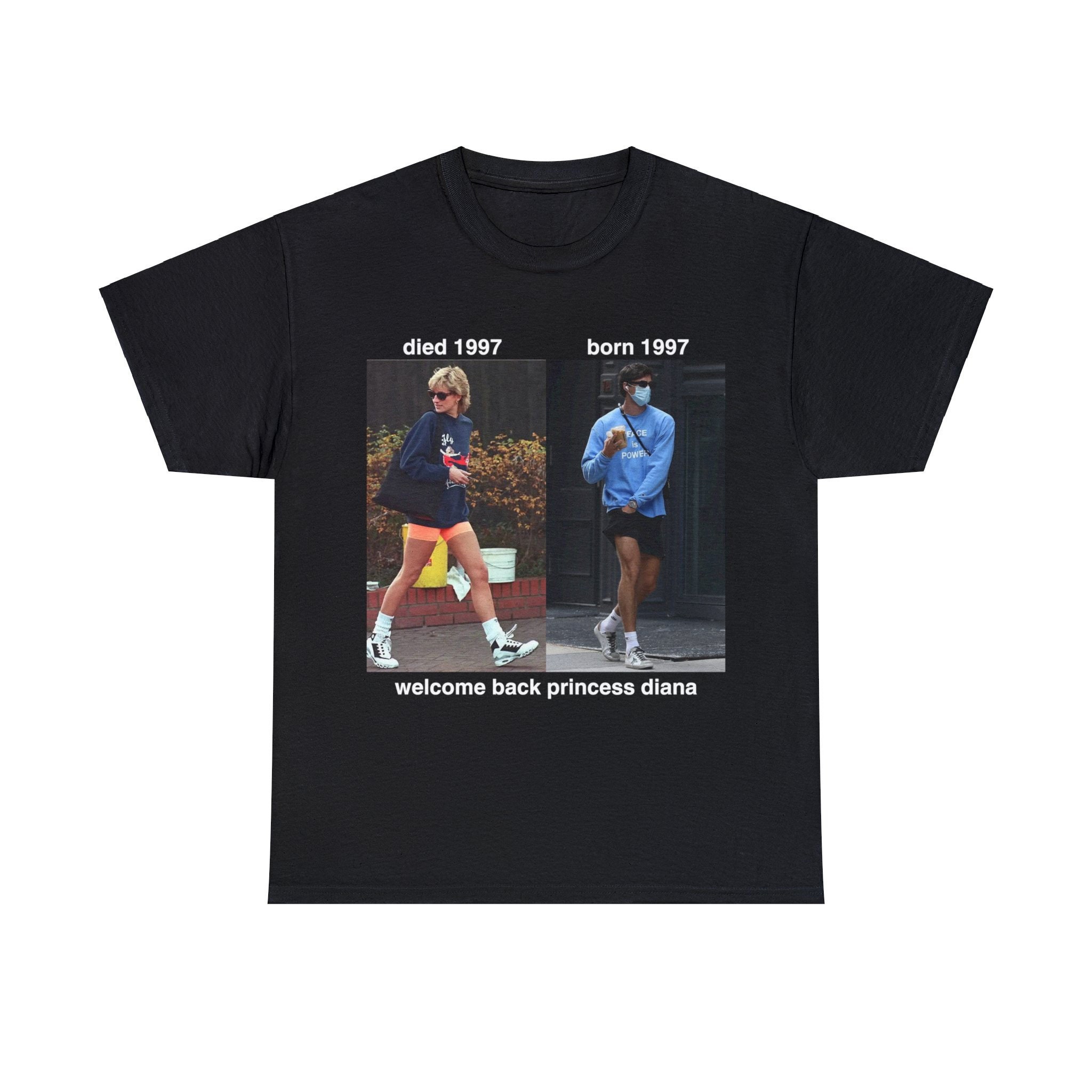Jacob elordi welcome back princess diana unisex meme t shirt by Hitesh ...