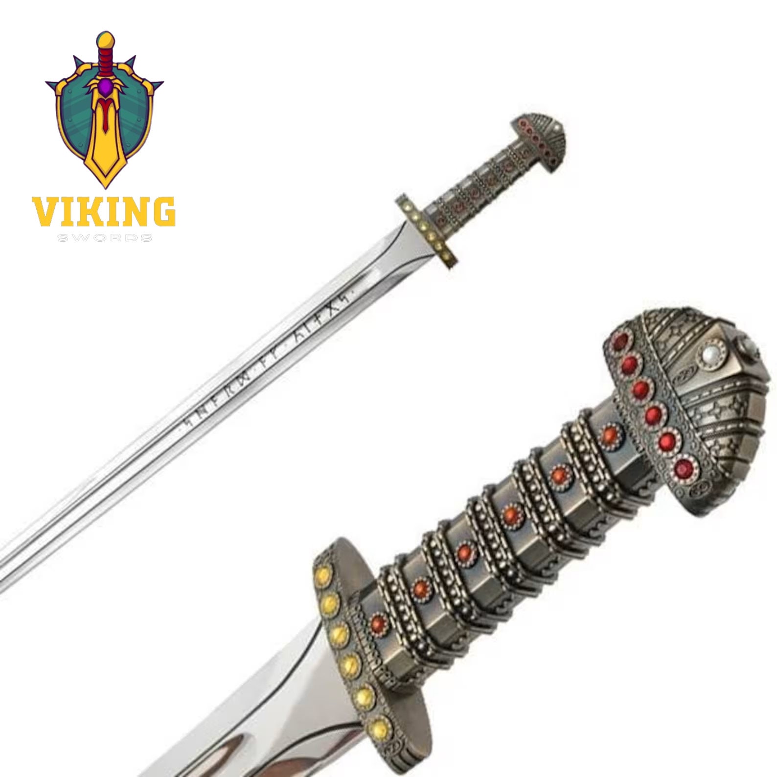 Handmade Viking Sword of King Ragnar Lothbrok,battle Ready Medieval ...