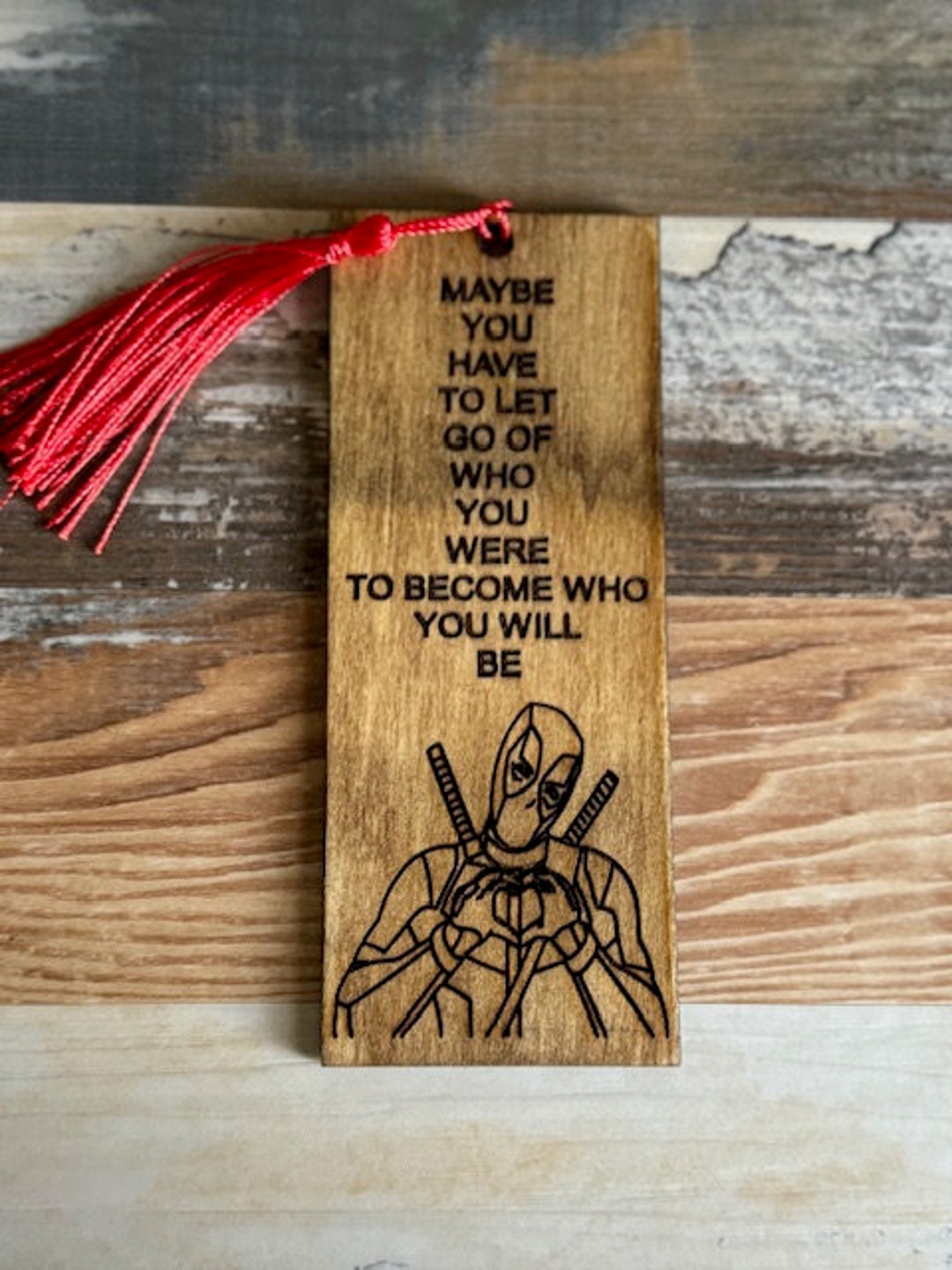 Deadpool Bookmark - Etsy