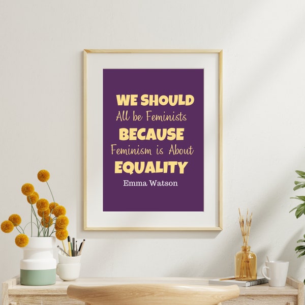 We Should All Be Feminists - Etsy