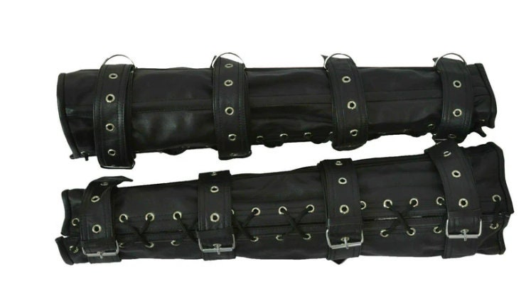 Heavy Duty Genuine Leather Steel Boned Arm & Leg Binders Restraints - Etsy